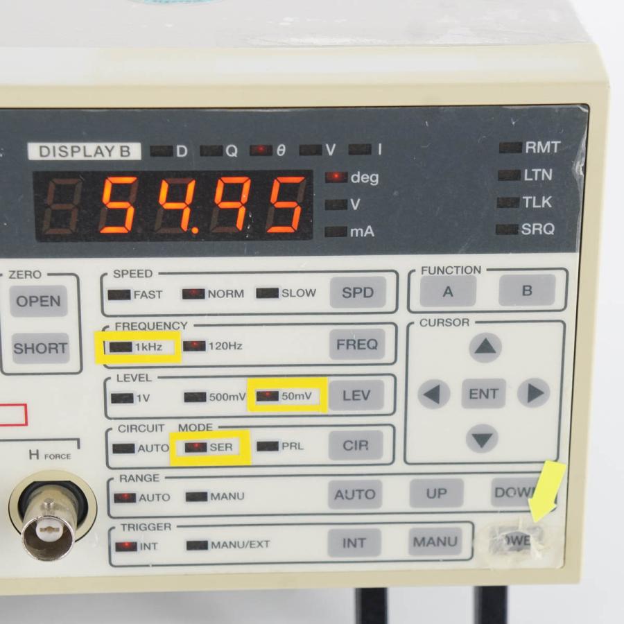 [DW]USED 8日保証 KOKUYO KC-555 KDK LCR METER 120Hz/1kHz [04902-0007] : ソク ...