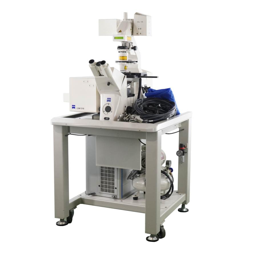 [DW]USED ZEISS Axiovert 200M LSM 510 AIM-SYSTEM Microscope HBO 100 HAL ...