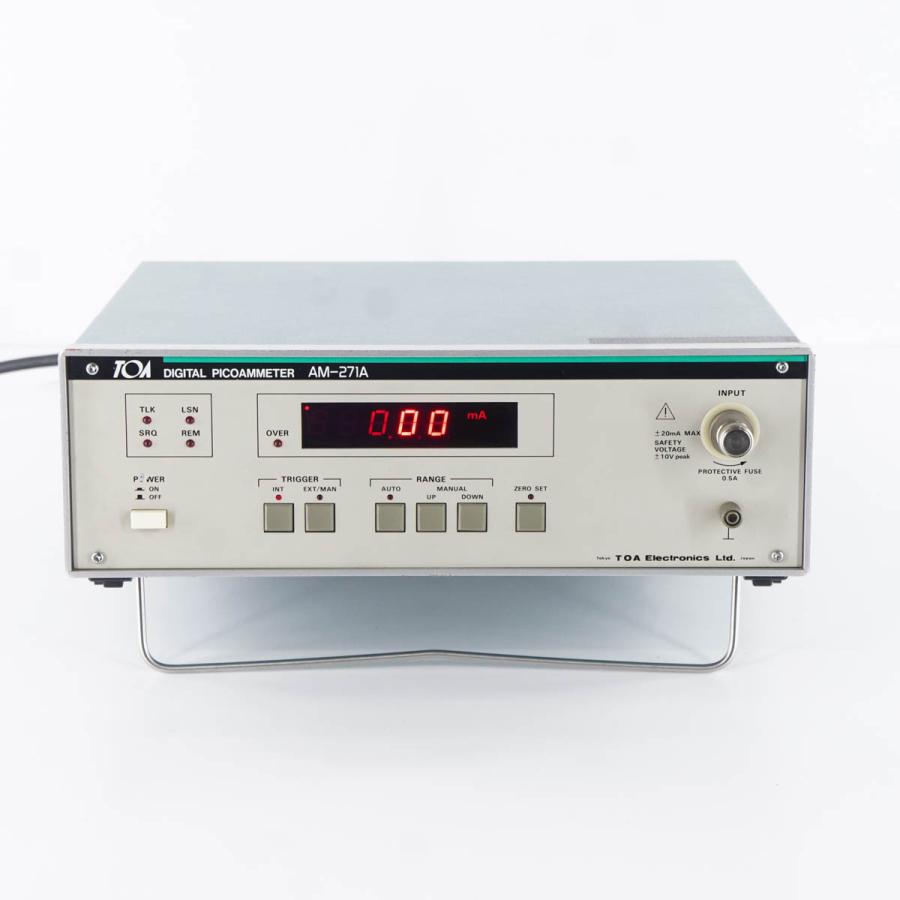 [DW]USED 8日保証 TOA AM-271A DIGITAL PICOAMMETER デジタルピコアンメーター [04912-0026 ...