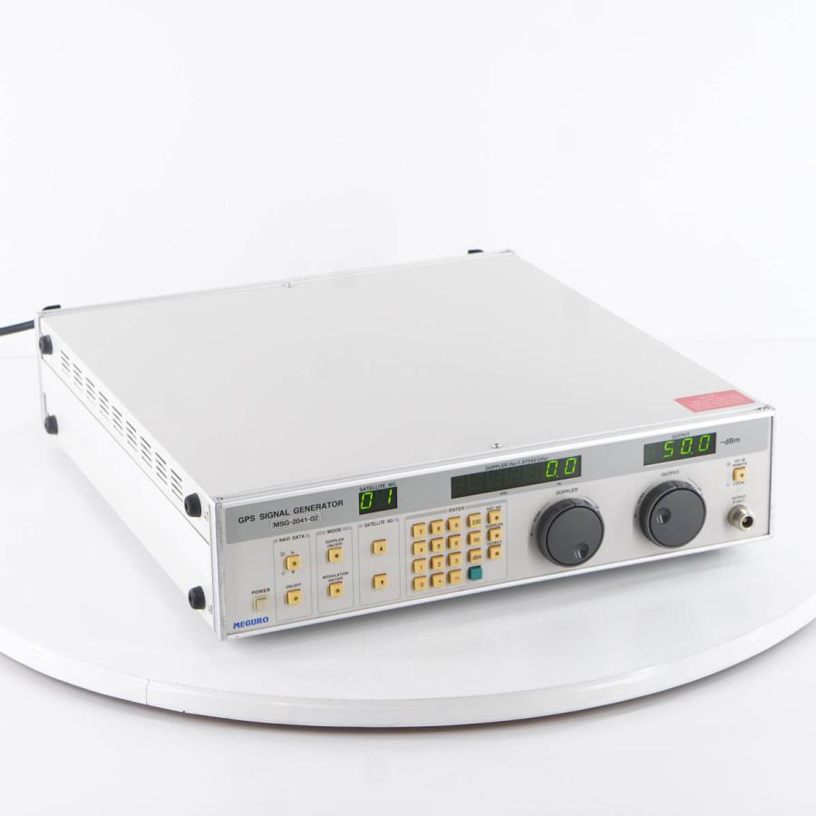 [DW]USED 8日保証 MEGURO MSG-2041-02 GPS SIGNAL GENERATOR シグナルジェネレーター ...