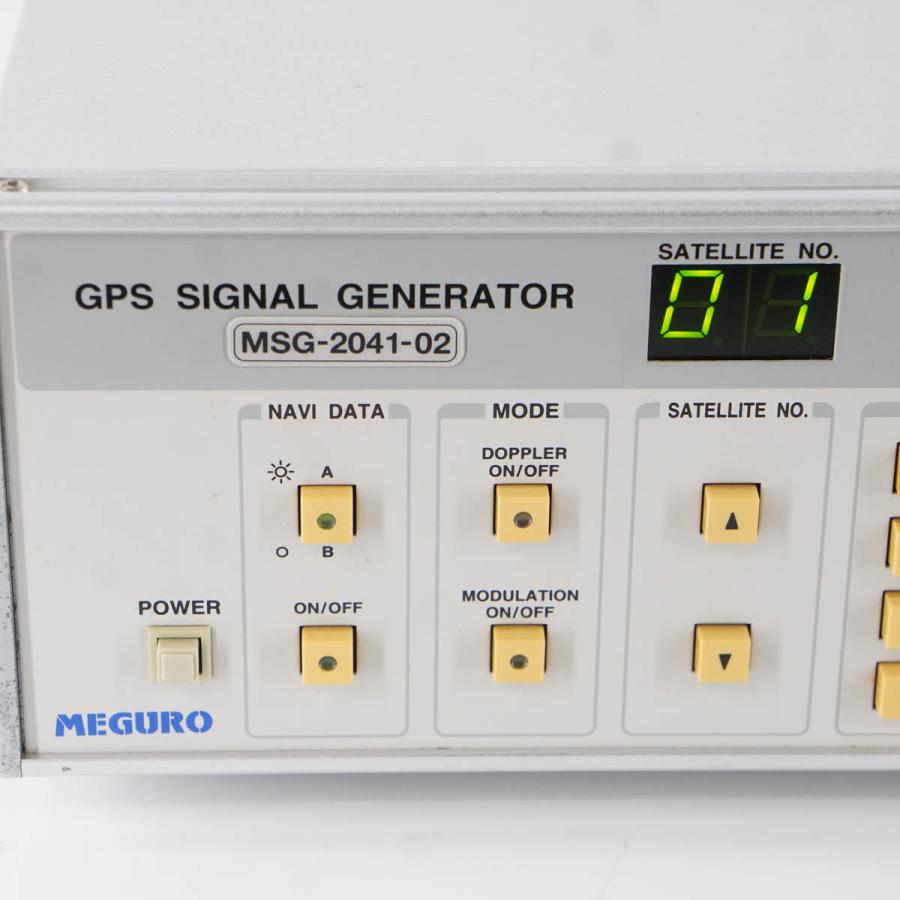 [DW]USED 8日保証 MEGURO MSG-2041-02 GPS SIGNAL GENERATOR シグナルジェネレーター ...