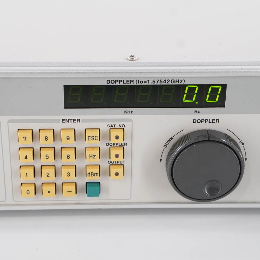 [DW]USED 8日保証 MEGURO MSG-2041-02 GPS SIGNAL GENERATOR シグナルジェネレーター ...