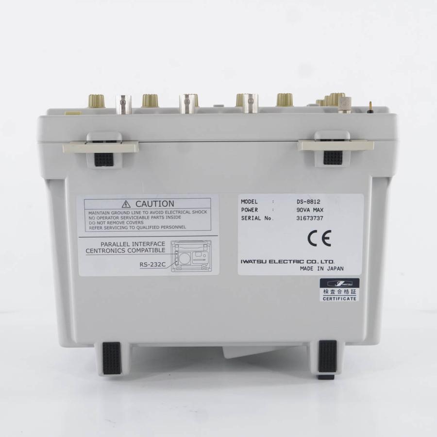 [DW]USED 8日保証 IWATSU DS-8812 BRINGO DIGITAL OSCILLOSCOPE オシロスコープ 500MS ...