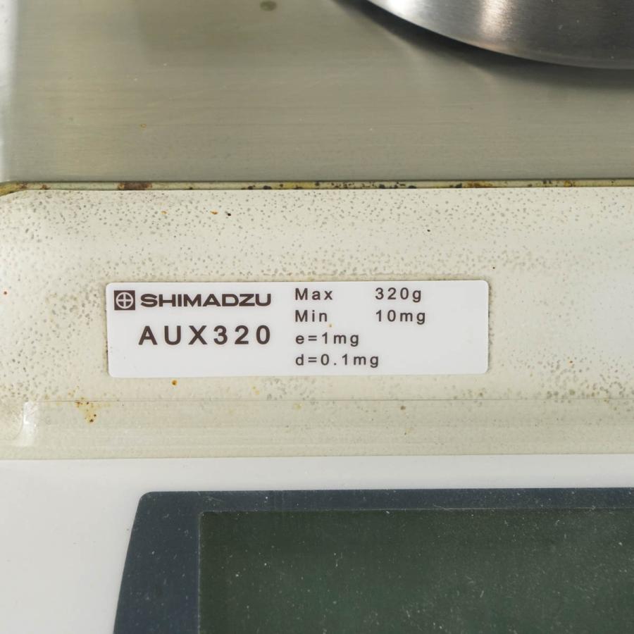 [DW]USED 8日保証 SHIMADZU AUX320 電子天秤 天びん ELECTRONIC BALANCE ひょう量320g ACアダプター [04939-0006] : 04939 ...