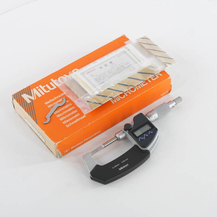 [DW]USED 8日保証 Mitutoyo BLM-25M 422-230 Micrometer マイクロメーター 0-25mm 0 ...