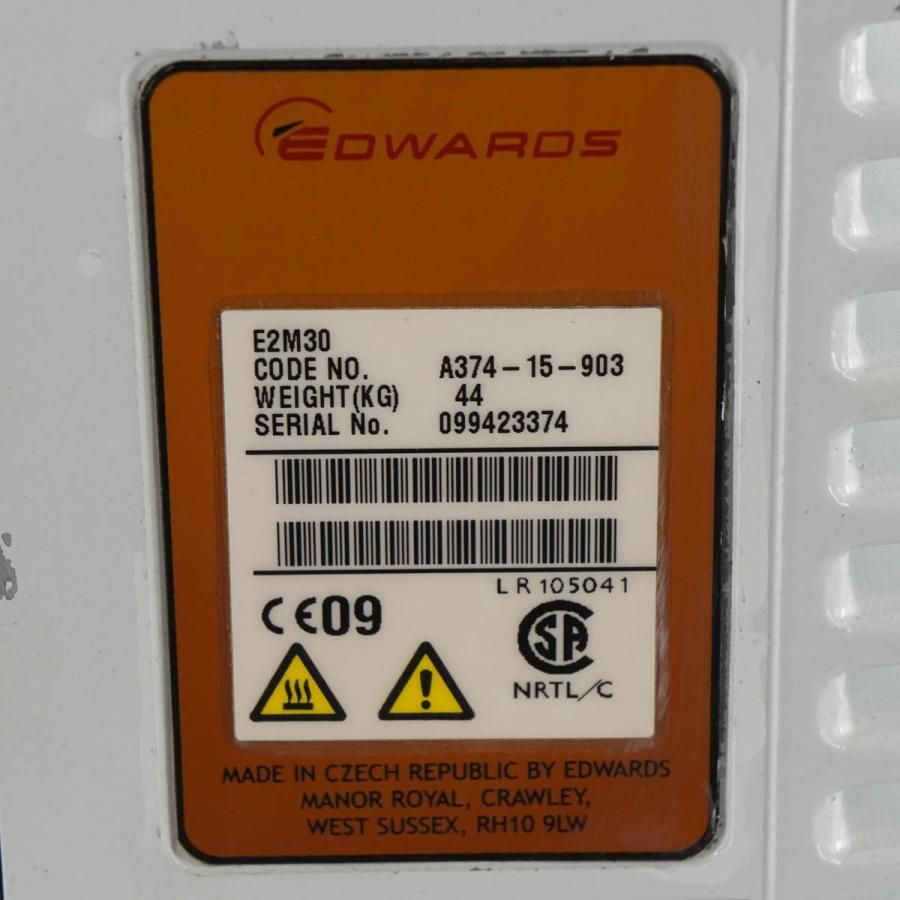 [DW]USED 8日保証 EDWARDS E2M30 A374-15-903 Rotary Pump ロータリーポンプ 真空ポンプ 50 ...