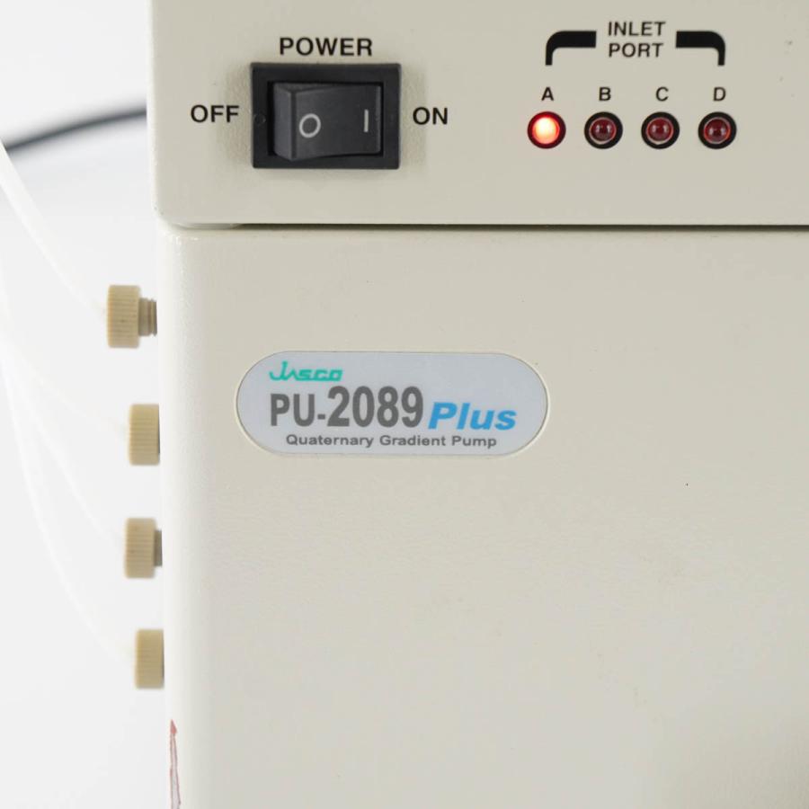 [DW]USED 8日保証 JASCO PU-2089 Plus HPLC Quaternary Gradient Pump 送液ポンプ 液 ...