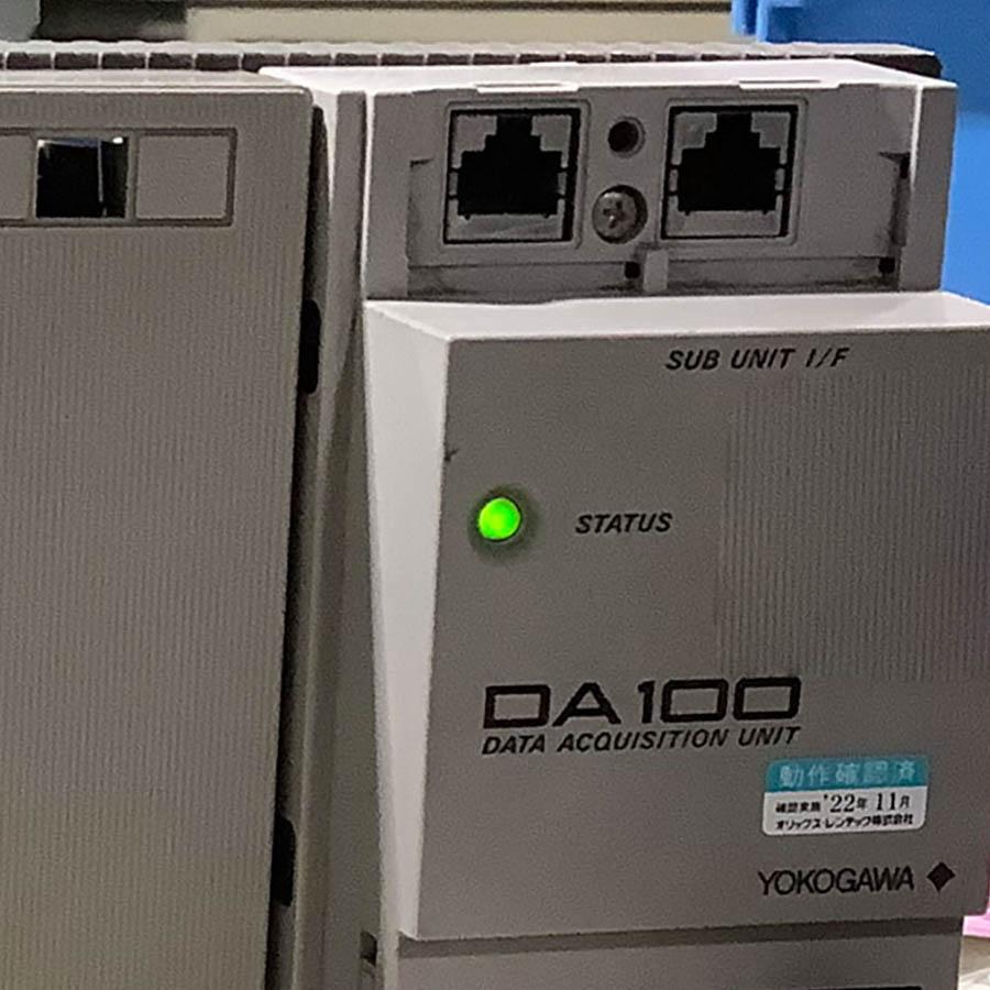 [DW]USED 8日保証 YOKOGAWA DA100 DA100-21-1M M1/M3 DATA ACQUISITION UNIT ...
