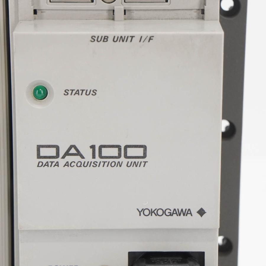 [DW]USED 8日保証 YOKOGAWA DA100 DA100-21-1M M1/M3 DATA ACQUISITION UNIT データアクイジションユニット 電源コード ソ ...