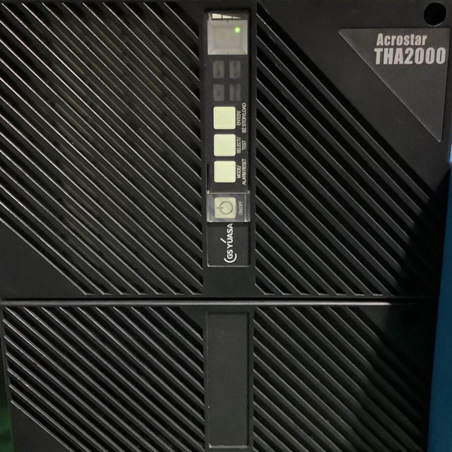 [PG]USED 8日保証 GS YUASA THA2000-10 Acrostar UPS 無停電電源装置 取扱説明書 [04954-0008] : ソクラボショップ - 通販 ...