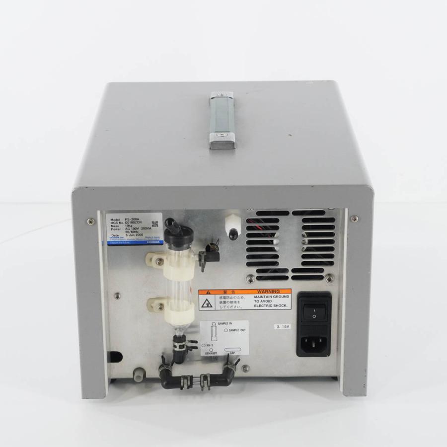 [DW]USED 8日保証 HORIBA PS-200A SAMPLING UNIT 前処理ユニット サンプリングユニット 電源コード 取扱 ...