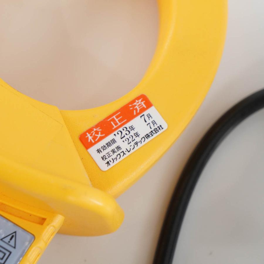 [DW]USED 8日保証 2個セット 07/2022CAL HIOKI CT6500 CLAMP ON SENSOR クランプオンセンサー 取扱説明書 [04979-0653 ...
