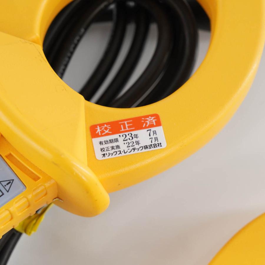 [DW]USED 8日保証 2個セット 07/2022CAL HIOKI CT6500 CLAMP ON SENSOR クランプオンセンサー 取扱説明書 [04979-0655] :04979 ...