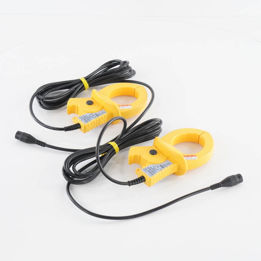 [DW]USED 8日保証 2個セット 07/2022CAL 07/2021CAL HIOKI CT6500 CLAMP ON SENSOR クランプオンセンサー 取扱説明書 [04979 ...