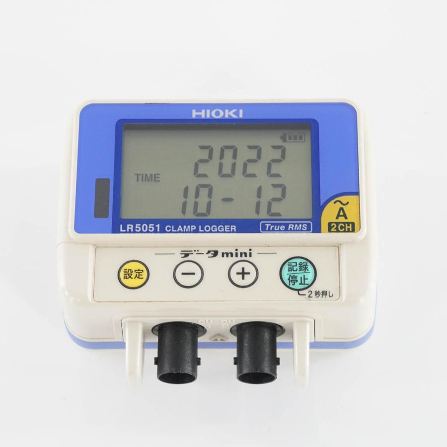 [DW]USED 8日保証 校正2023年10月まで有効 HIOKI LR5051 データmini CLAMP LOGGER クランプロガー ...