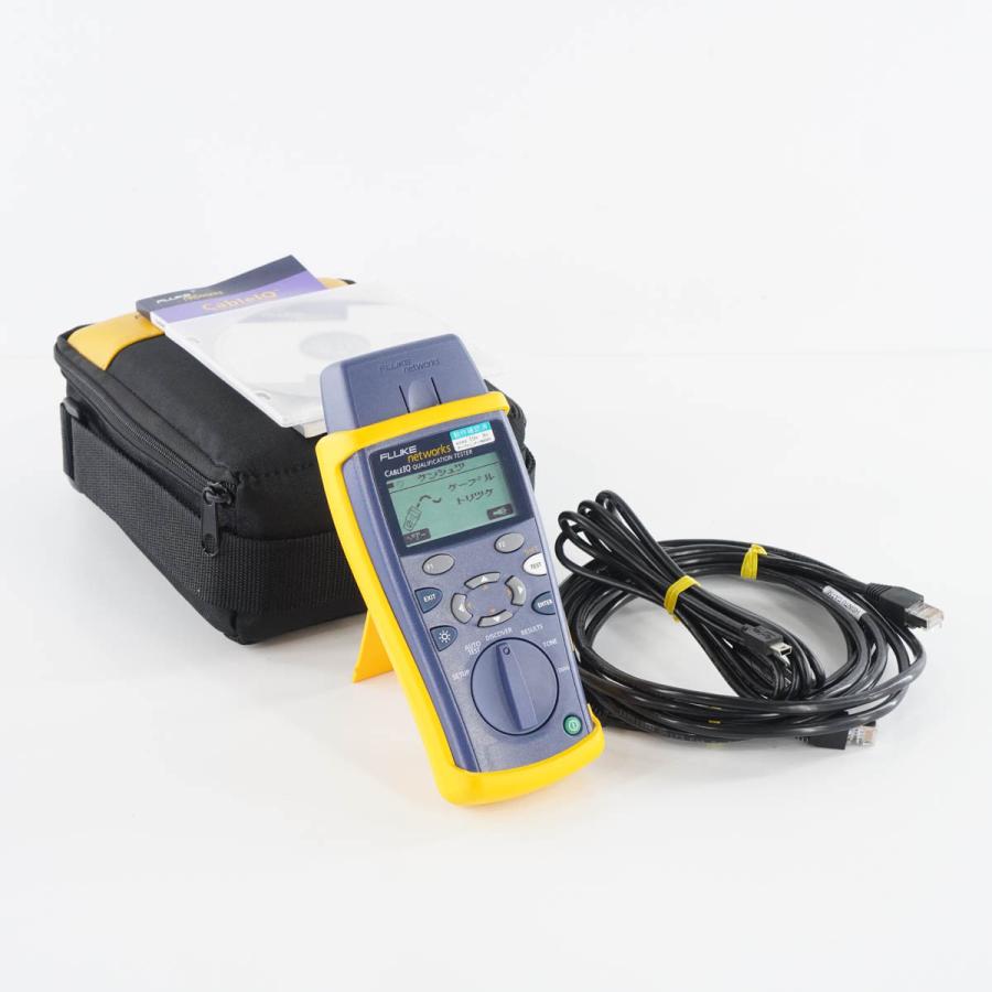 [DW]USED 8日保証 FLUKE CIQ-100 CABLEIQ QUALIFICATION TESTER 配線検証テスター ケーブル ...