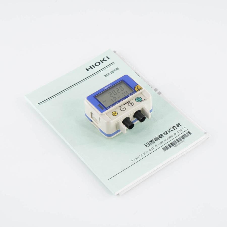 [DW]USED 8日保証 12/2020CAL HIOKI LR5051 データmini CLAMP LOGGER クランプロガー 取扱説明 ...