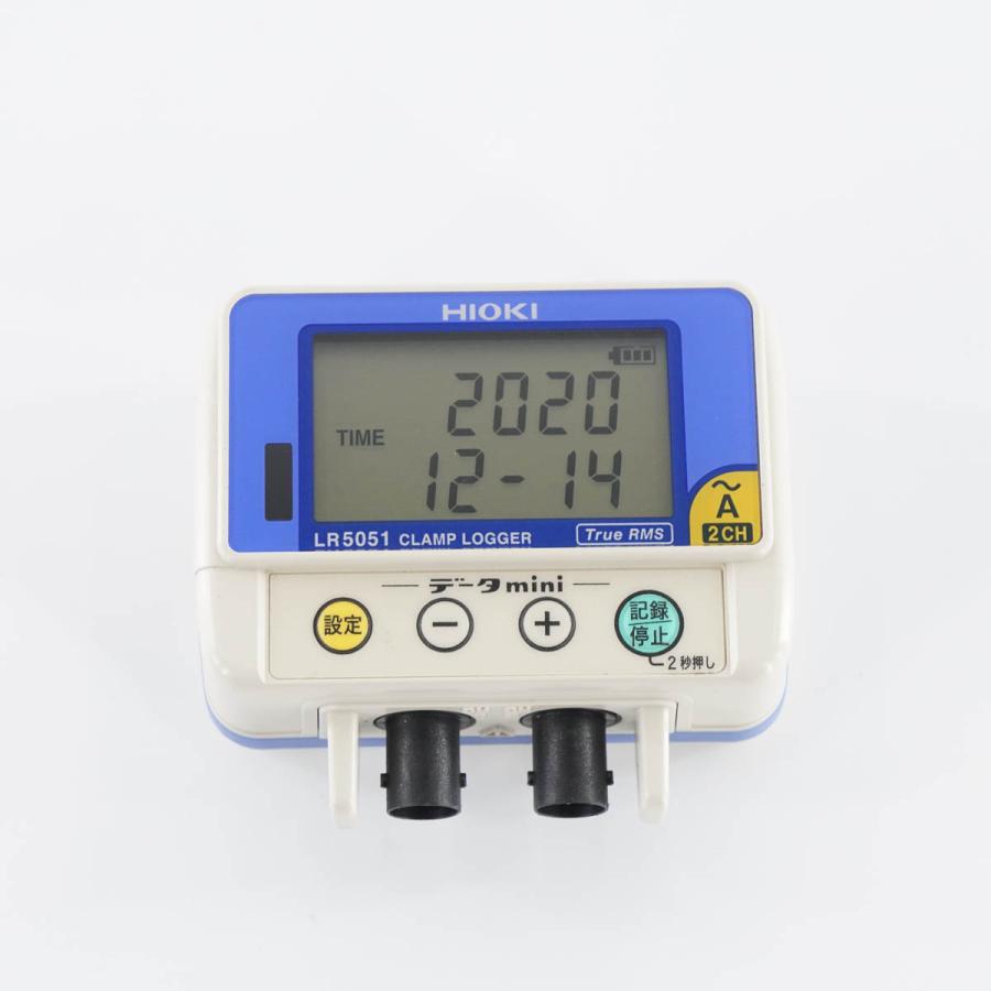 [DW]USED 8日保証 12/2020CAL HIOKI LR5051 データmini CLAMP LOGGER クランプロガー 取扱説明 ...