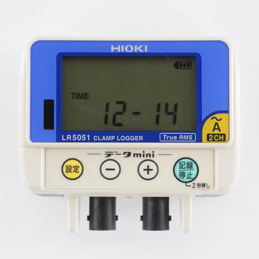[DW]USED 8日保証 12/2020CAL HIOKI LR5051 データmini CLAMP LOGGER クランプロガー 取扱説明 ...