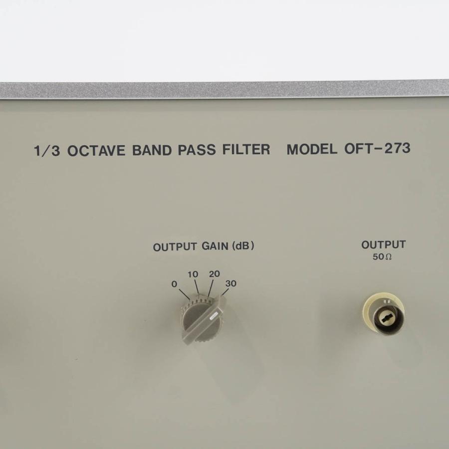 [DW]USED 8日保証 2台入荷 ONSOKU OFT-273 1/3 OCTAVE BAND PASS FILTER オクターブバンド ...