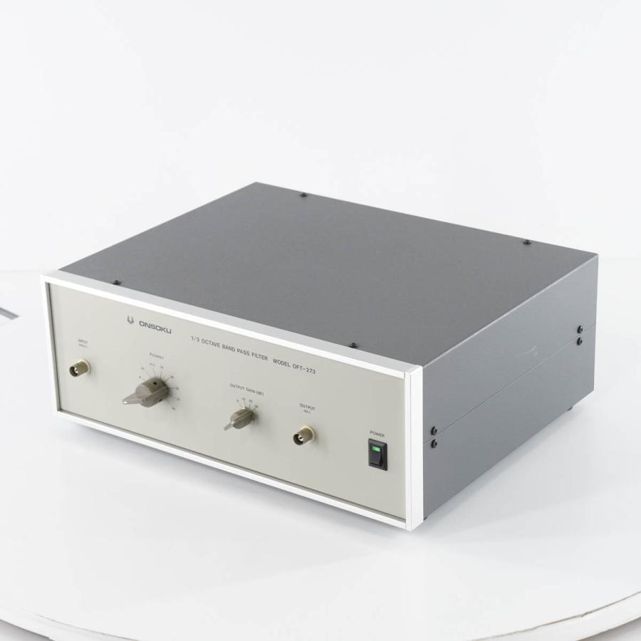 [DW]USED 8日保証 2台入荷 ONSOKU OFT-273 1/3 OCTAVE BAND PASS FILTER オクターブバンド ...