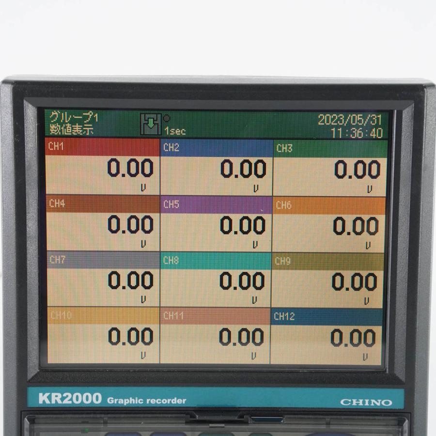 [DW]USED 8日保証 CHINO KR2000 Graphic recorder グラフィックレコーダー 記録計 [04990-0010] :04990-0010:DIRWINGS ...