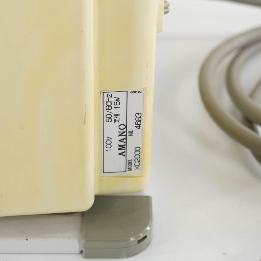 [PG]USED 8日保証 AMANO XC-2000 XC2000 タイムレコーダー Exceroder [04991-0006] : ソクラボショップ - 通販 - Yahoo!ショッピング