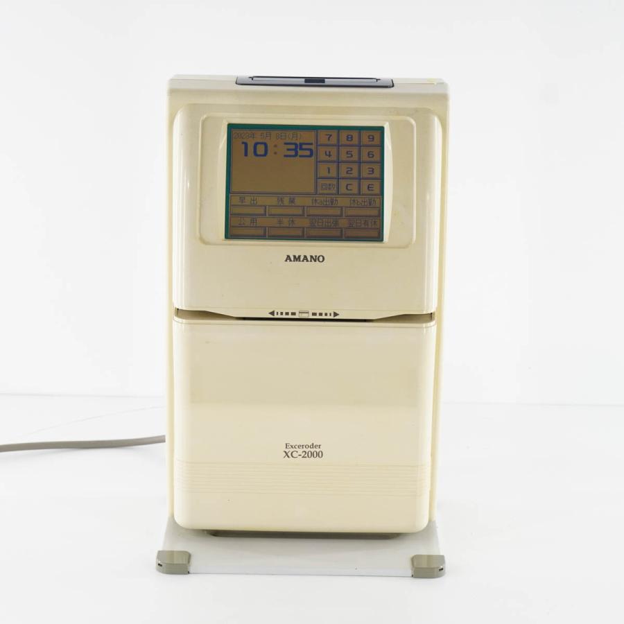 [PG]USED 8日保証 AMANO XC-2000 XC2000 タイムレコーダー Exceroder [04991-0006] : ソク ...