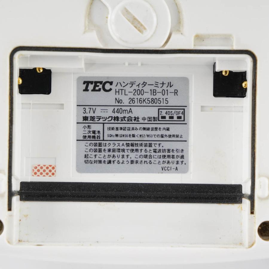 [PG]USED 8日保証 セット TEC HTL-200-1B-01-R JDK-200-1-R ハンディターミナル 充電器 Order ...