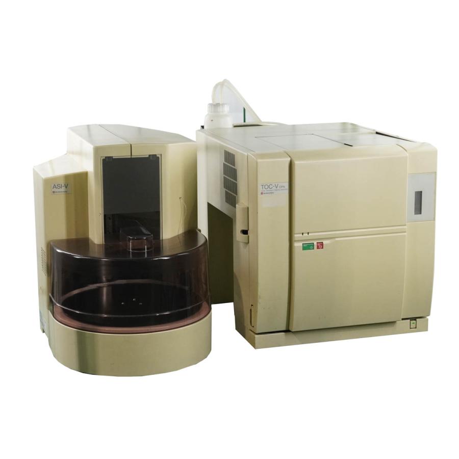 [DW]USED 8日保証 セット SHIMADZU TOC-V CPN ASI-V TOTAL ORGANIC CARBON ANALYZER TOC計 全有機体炭素計 オートサンプラ ...