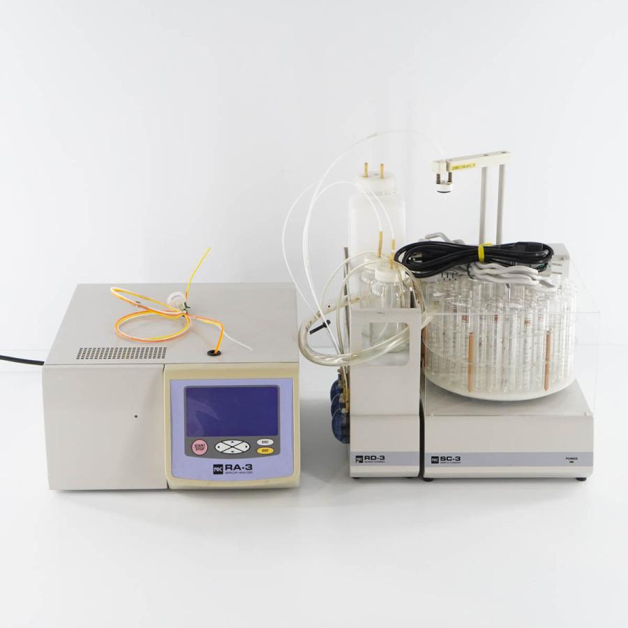 [DW]USED セット NIC RA-3 RD-3 SC-3 MERCURY ANALYZER 還元気化水銀測定装置 マーキュリー ...