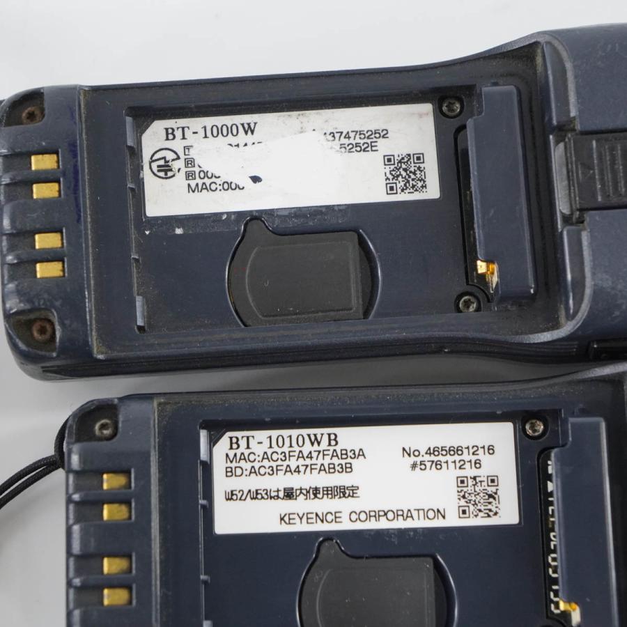 [JB]USED 現状販売 セット KEYENCE BT-1000 BT-1000W BT-1000B BT-1010WB ハンディターミナル ...