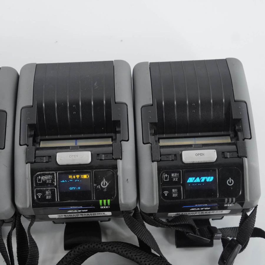 [JB]USED 現状販売 セット SATO PW208 W-LAN Petit lapin プチラパン バーコードプリンター ラベル ...