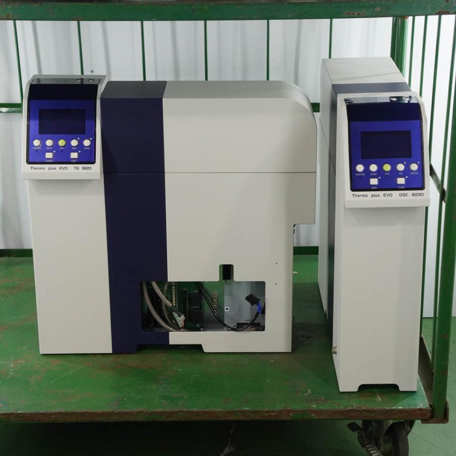 [JB]USED 現状販売 セット RIGAKU DSC 8230 TG 8120 Thermo plus EVO 熱分析装置 示差熱天秤 ...