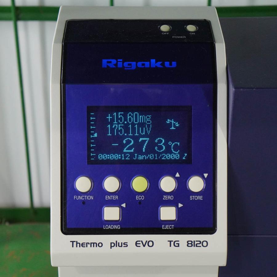 [JB]USED 現状販売 セット RIGAKU DSC 8230 TG 8120 Thermo plus EVO 熱分析装置 示差熱天秤 ...