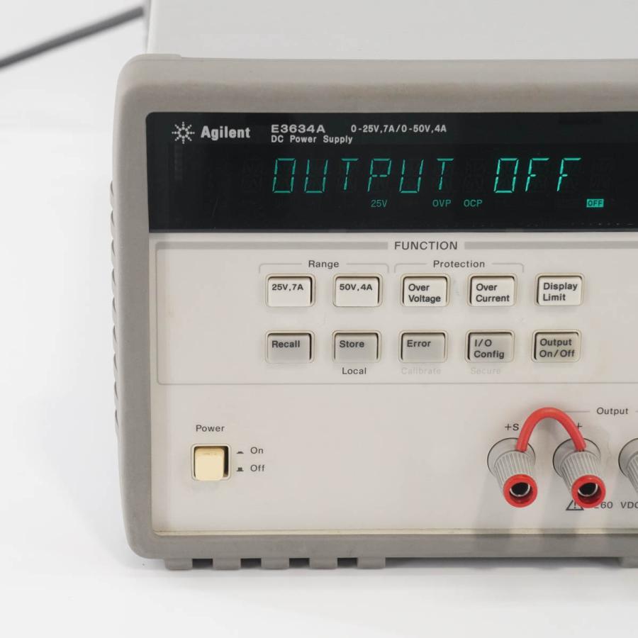 [DW]USED 8日保証 Agilent E3634A DC Power Supply DC電源 パワーサプライ 電源コード [05014 ...