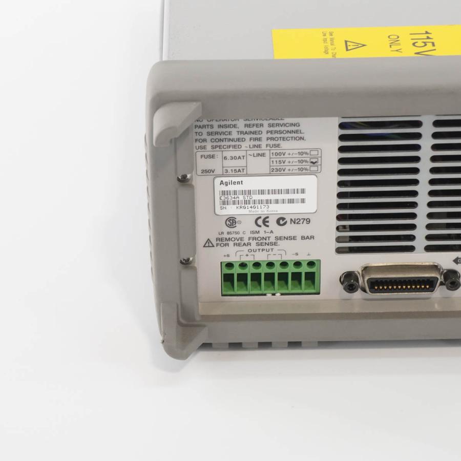 [DW]USED 8日保証 Agilent E3634A DC Power Supply DC電源 パワーサプライ 電源コード [05014 ...
