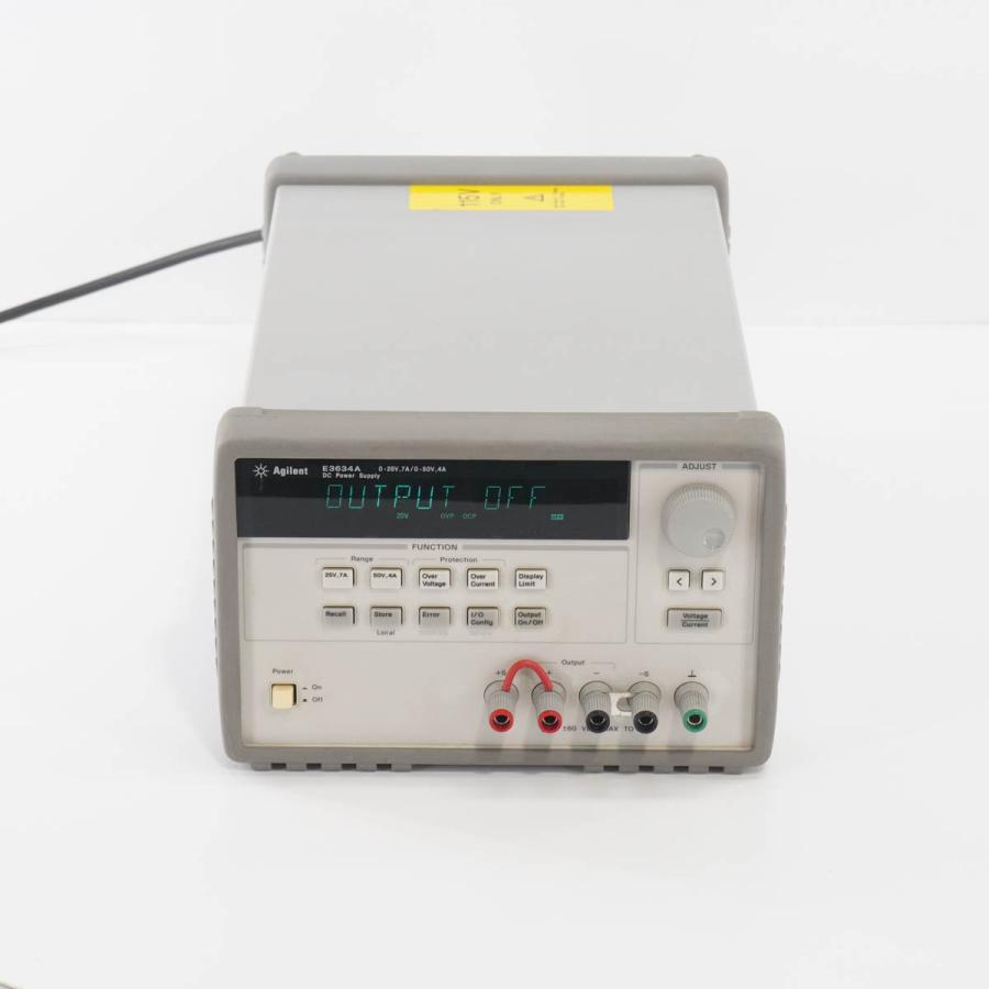 [DW]USED 8日保証 Agilent E3634A DC Power Supply DC電源 パワーサプライ 電源コード [05014 ...