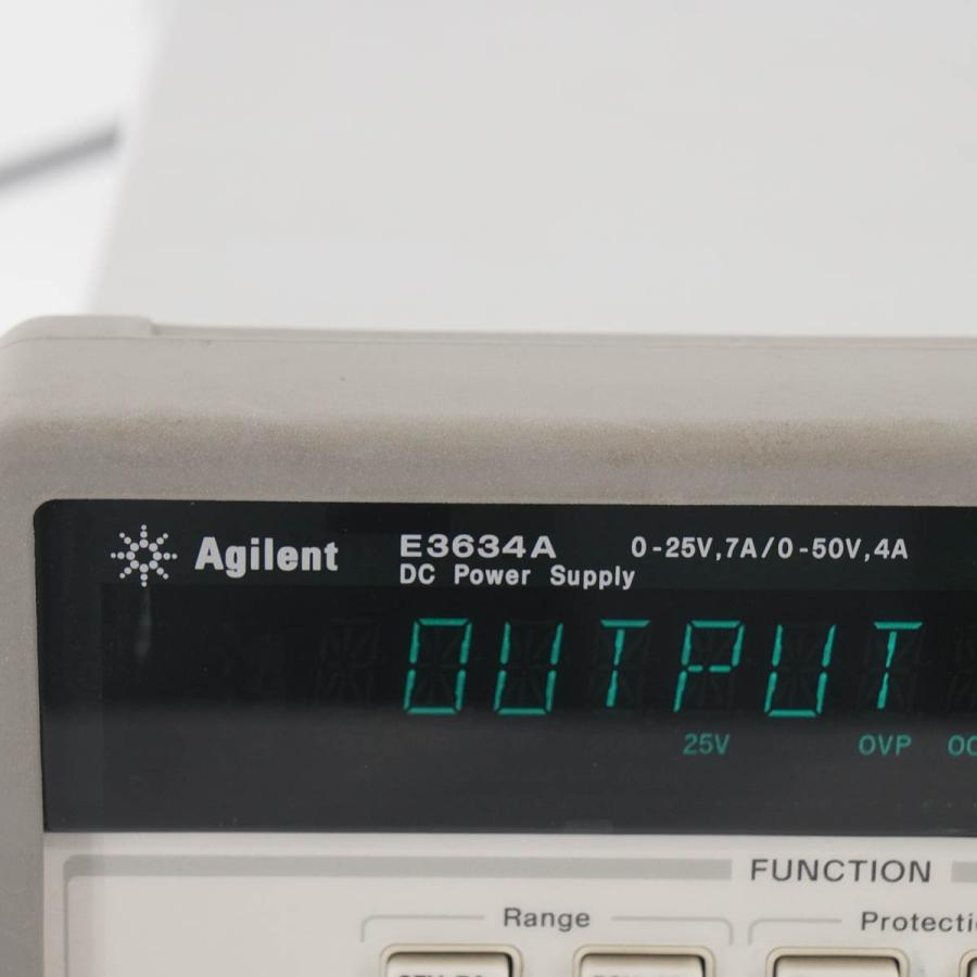 [DW]USED 8日保証 Agilent E3634A DC Power Supply DC電源 パワーサプライ 電源コード [05014 ...