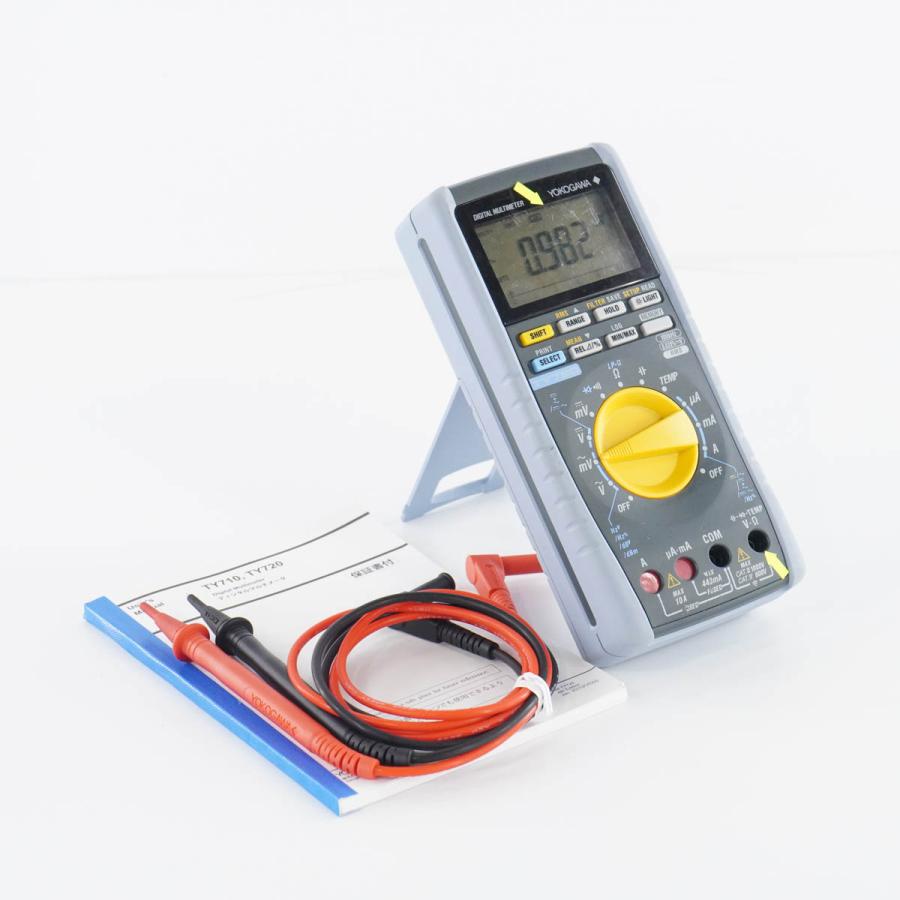 [JB]USED 現状販売 YOKOGAWA TY720 DIGITAL MULTIMETER デジタルマルチメーター 取扱説明書 ...