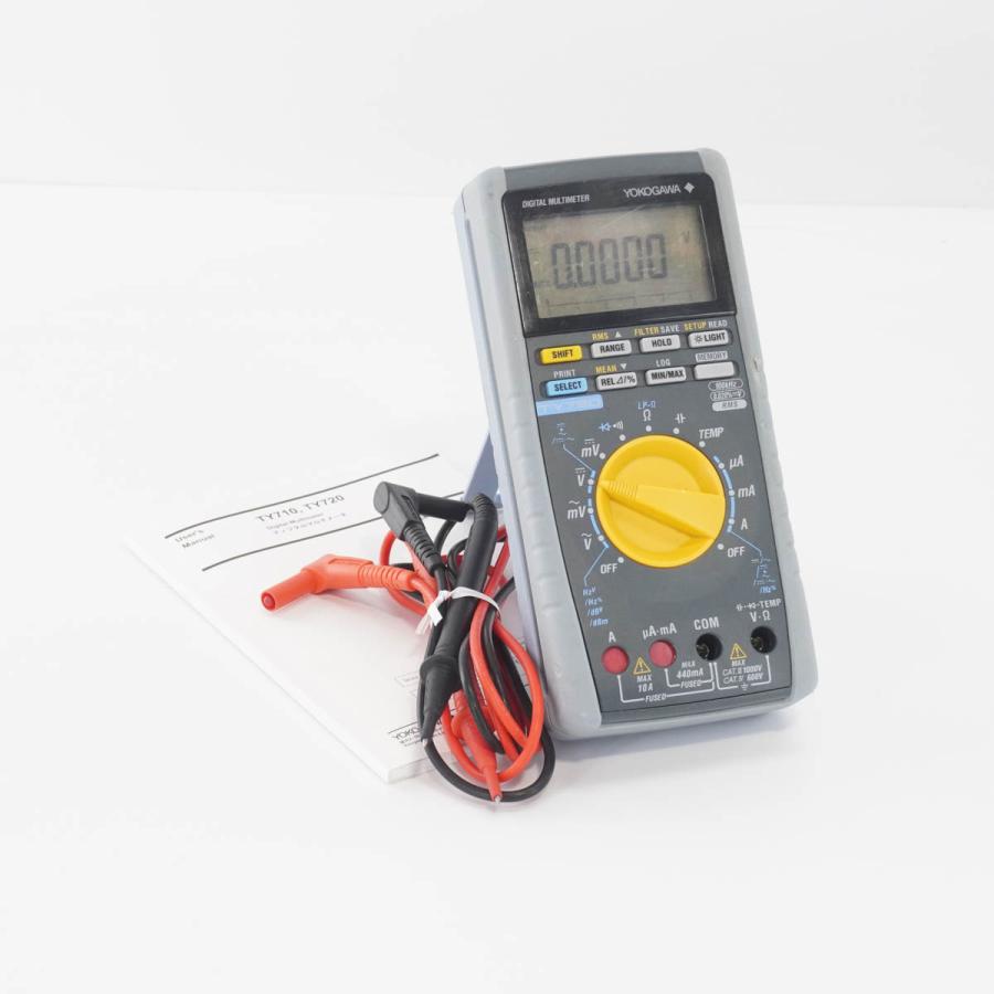 [JB]USED 現状販売 YOKOGAWA TY720 DIGITAL MULTIMETER デジタルマルチメーター 取扱説明書 ...