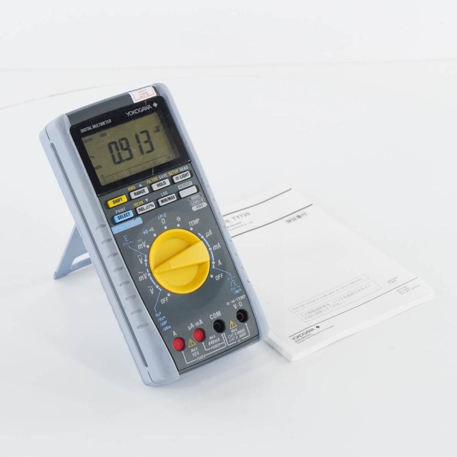 [JB]USED 現状販売 YOKOGAWA TY720 DIGITAL MULTIMETER デジタルマルチメーター 取扱説明書 ...