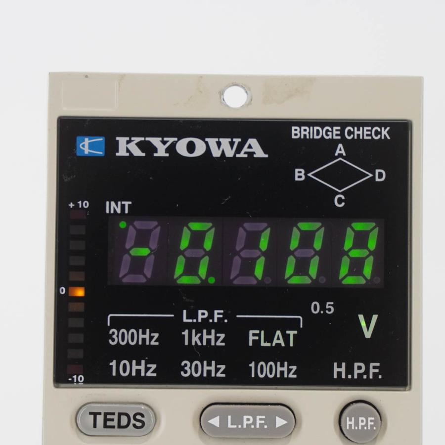 [JB]USED 現状販売 KYOWA DPM-952A STRAIN AMPLIFIER 動ひずみ測定器 ストレインアンプ 電源コード 取扱説明書 [05020-0051 ...