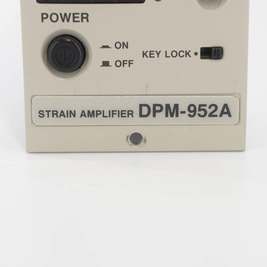 [JB]USED 現状販売 KYOWA DPM-952A STRAIN AMPLIFIER 動ひずみ測定器 ストレインアンプ 電源コード 取扱説明書 [05020-0051 ...