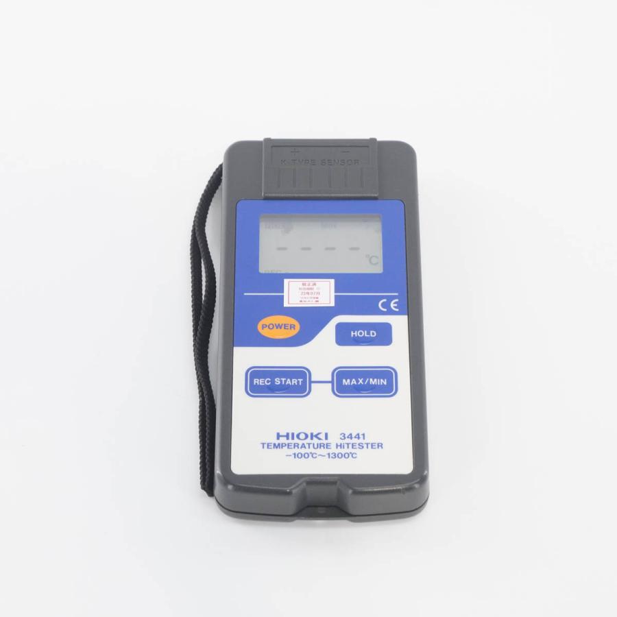 [JB]USED 現状販売 HIOKI 3441 TEMPERATURE HiTESTER 温度ハイテスター 温度計 9181 -100 ...