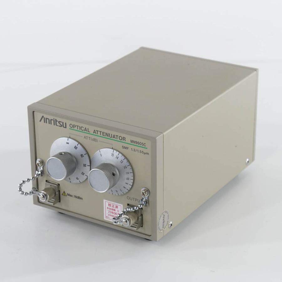 [JB]USED 現状販売 Anritsu MN9605C OPTICAL ATTENUATOR オプティカルアッテネーター 光減衰器 取扱説明書 [05020-0083 ...