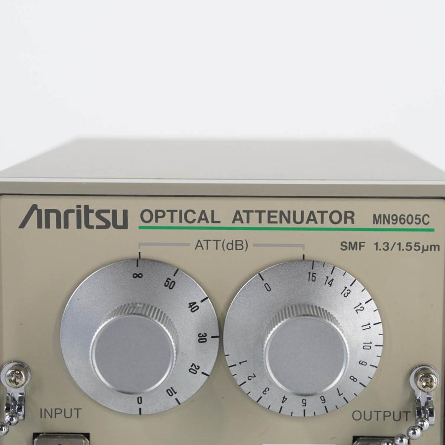 [JB]USED 現状販売 Anritsu MN9605C OPTICAL ATTENUATOR オプティカルアッテネーター 光減衰器 取扱説明書 [05020-0083 ...