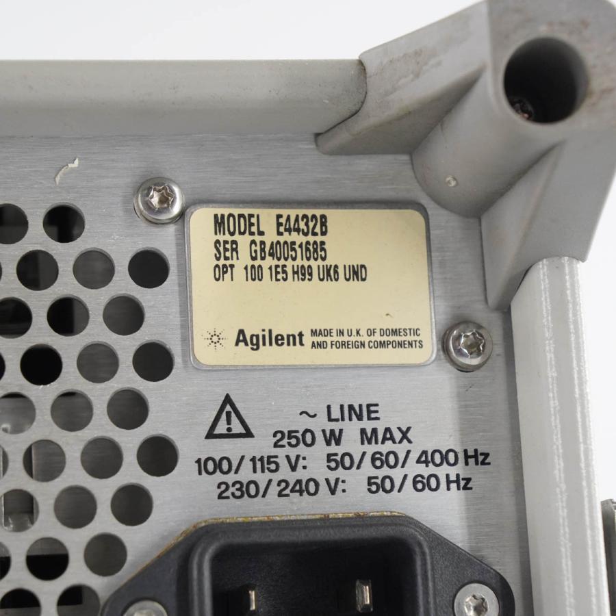 [DW]USED 8日保証 Agilent E4432B SIGNAL GENERATOR シグナルジェネレーター 1E5 100 H99 ...