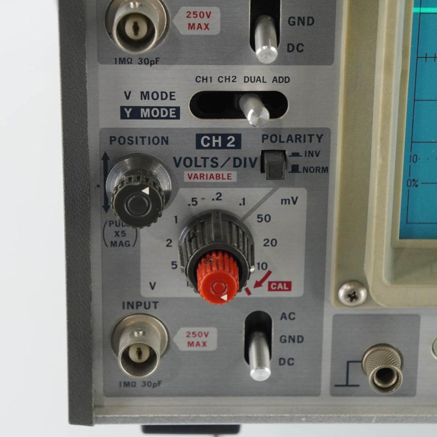 [DW]USED 8日保証 IWATSU SS-5702 SYNCHROSCOPE シンクロスコープ DC-20MHz SS-0060*4電源コード 取扱説明書 [05023-0004 ...