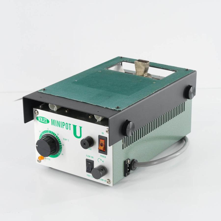 [DW]USED 8日保証 SOLEX MK-210A MINIPOT U ワンポイント噴流はんだ槽 取扱説明書 [05024-0013] : DIRWINGSショップ - 通販 ...